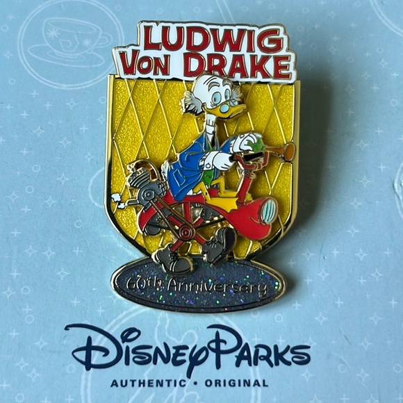 Disney | Accessories | Disney Parks Ludwig Von Drake Duck 6th ...